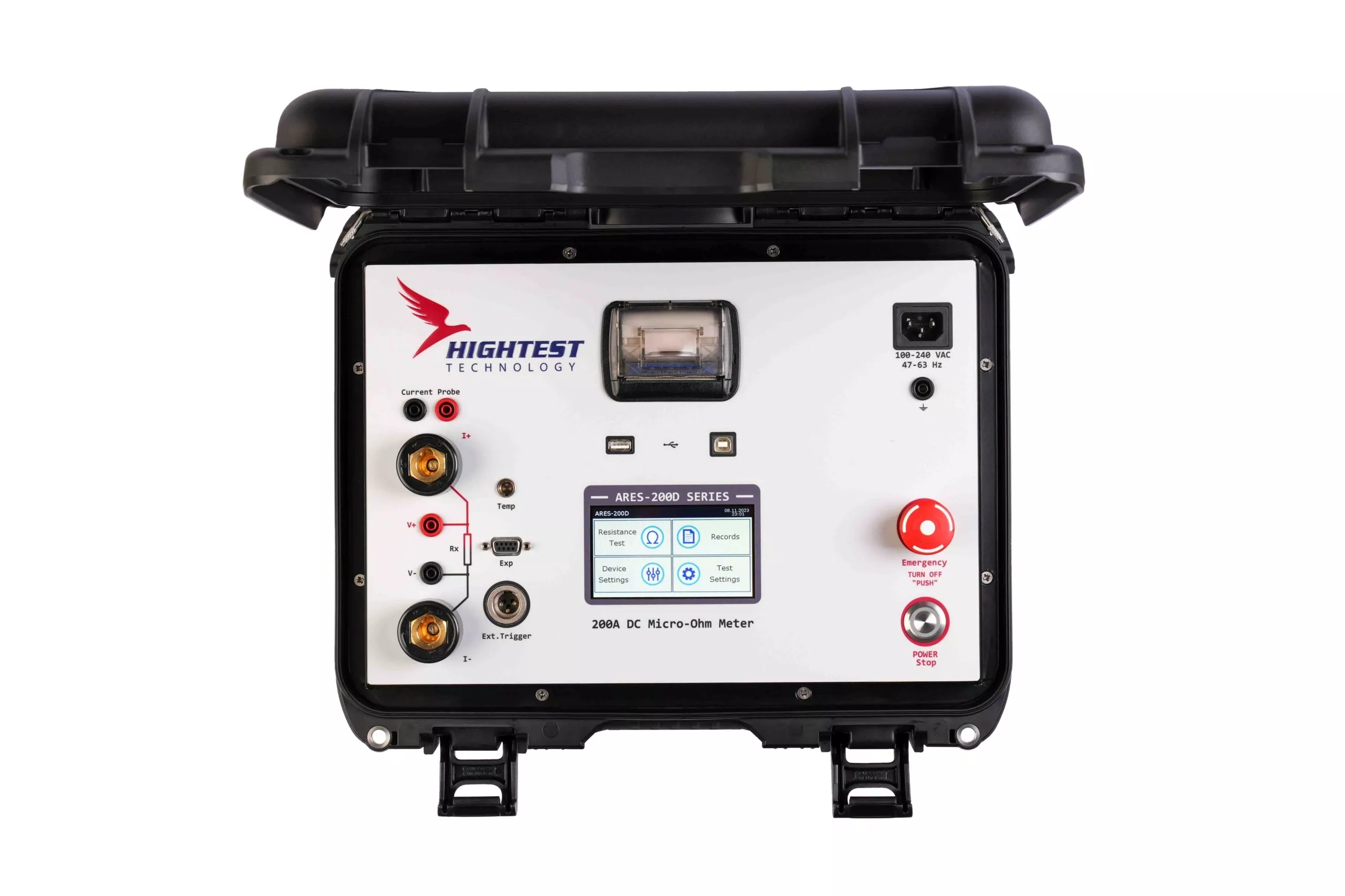 ARES – Digital Micro-Ohmmeter 200 amps